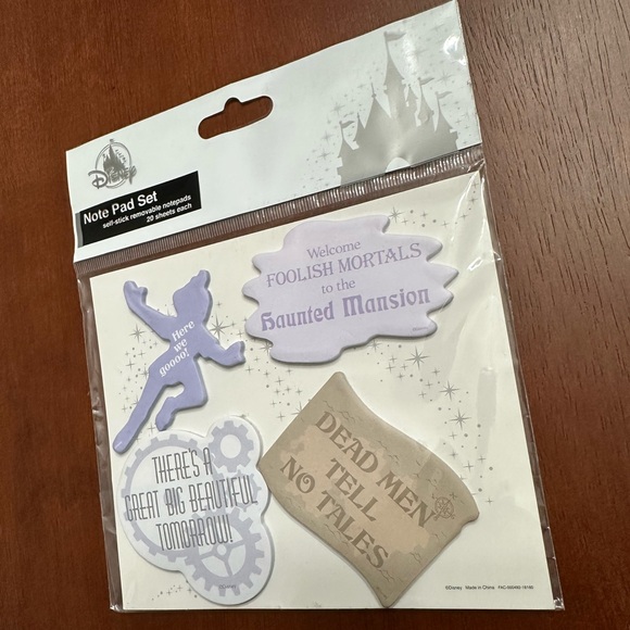 Disney | Other | Disney Note Pad Set | Poshmark